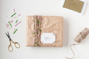 Gift Wrap: Crumpled Kraft | Anastasia Marie