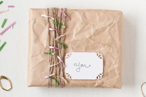 Gift Wrap: Crumpled Kraft | Anastasia Marie
